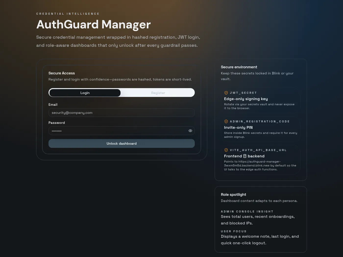 AuthGuard Manager
