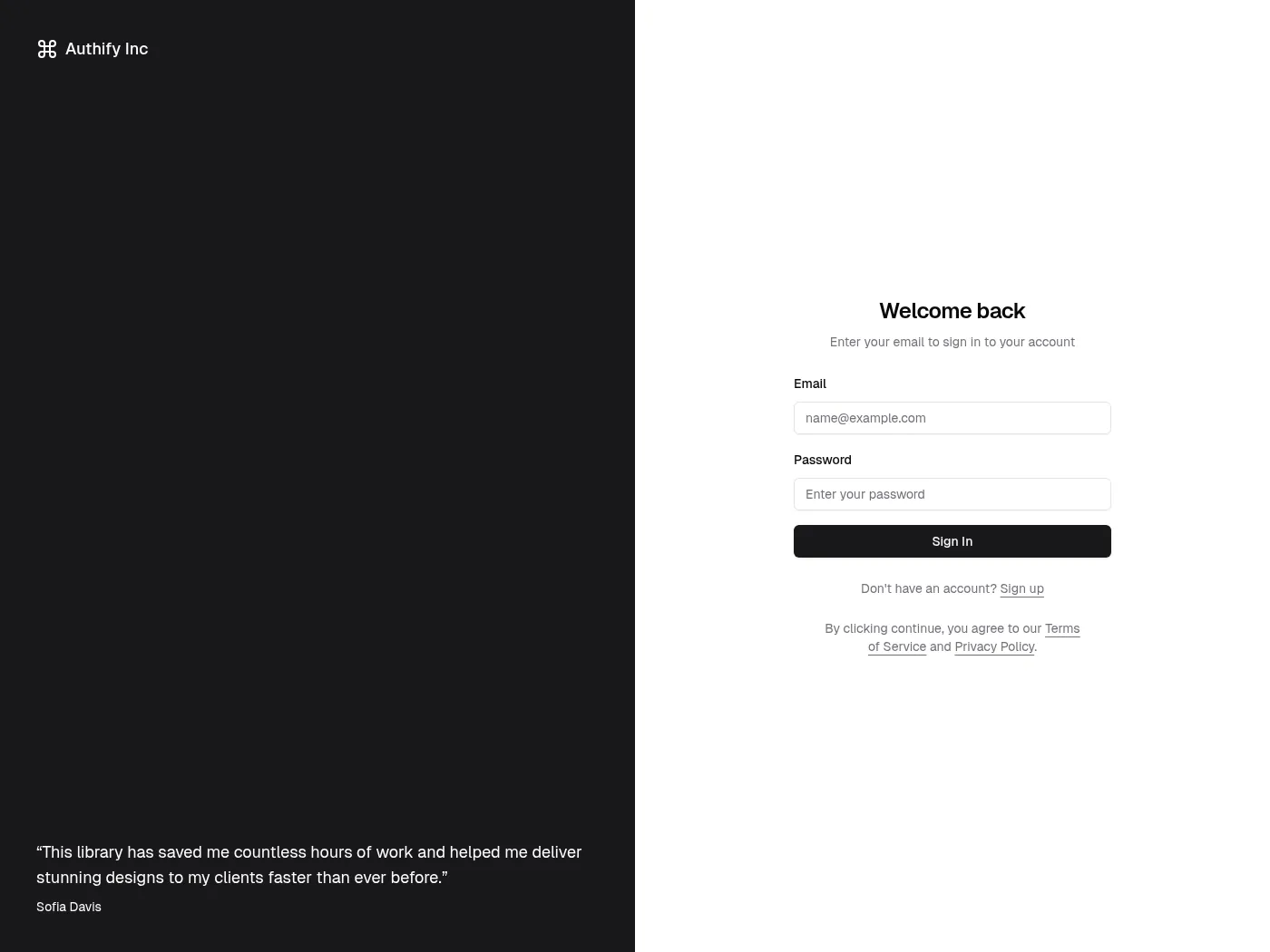 Authify Login Suite