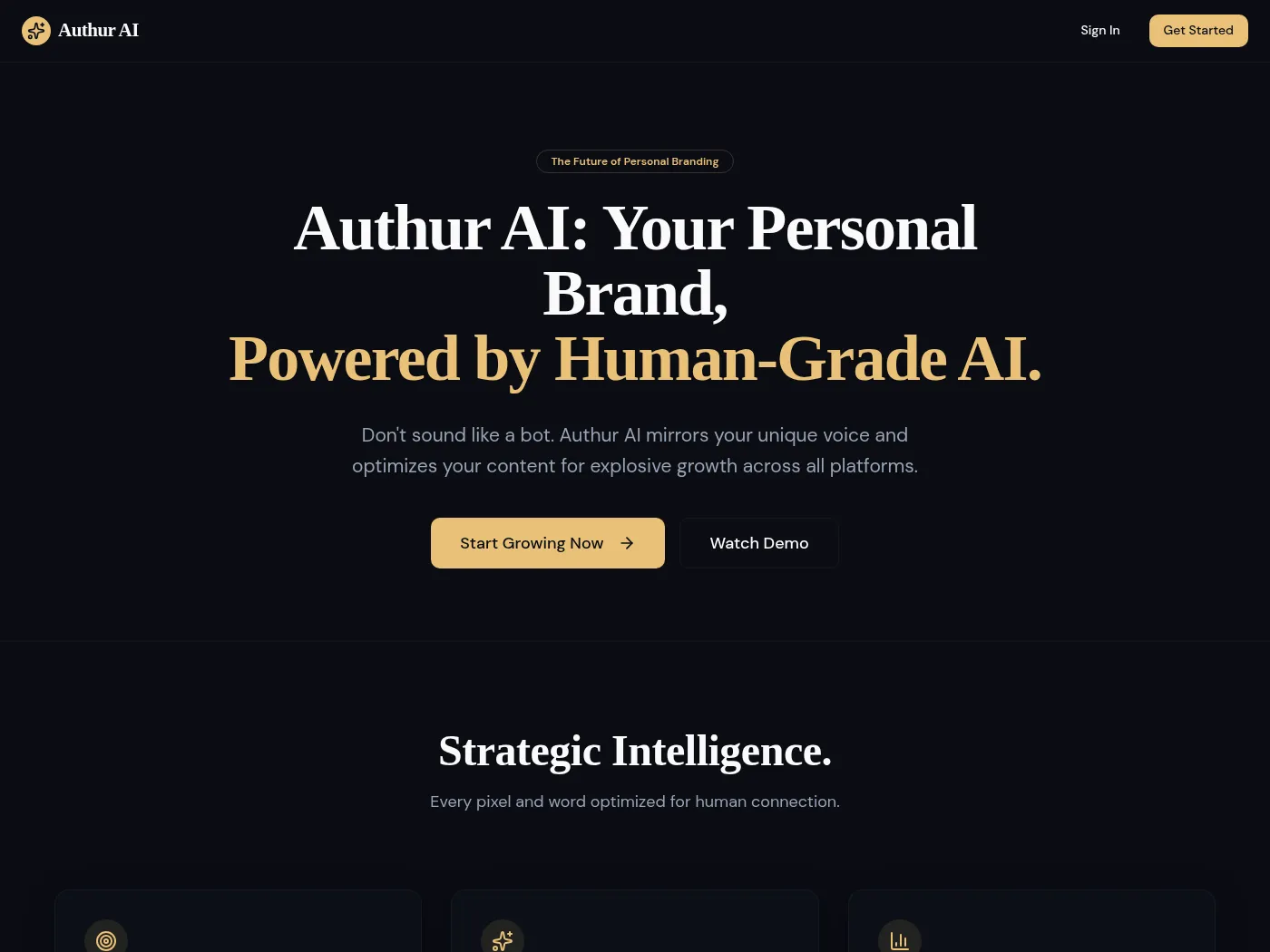 Authur AI: Brand Partner
