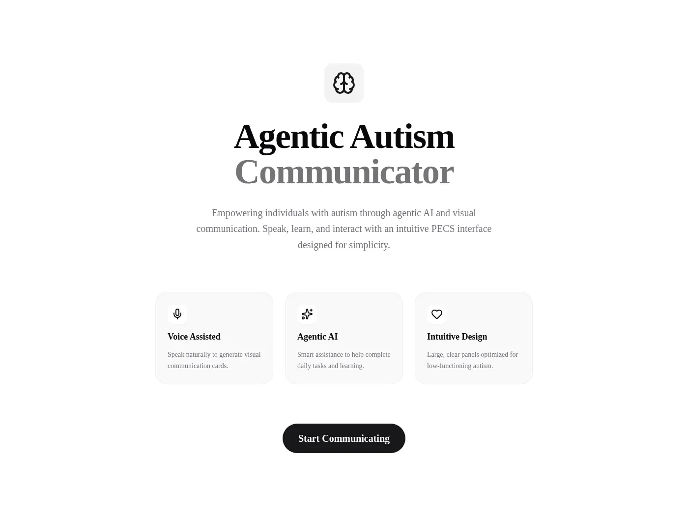 Agentic Autism Communicator