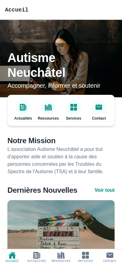 Autisme Neuchâtel iOS App