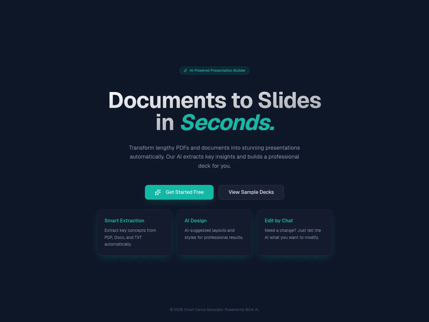 Smart Canva Generator