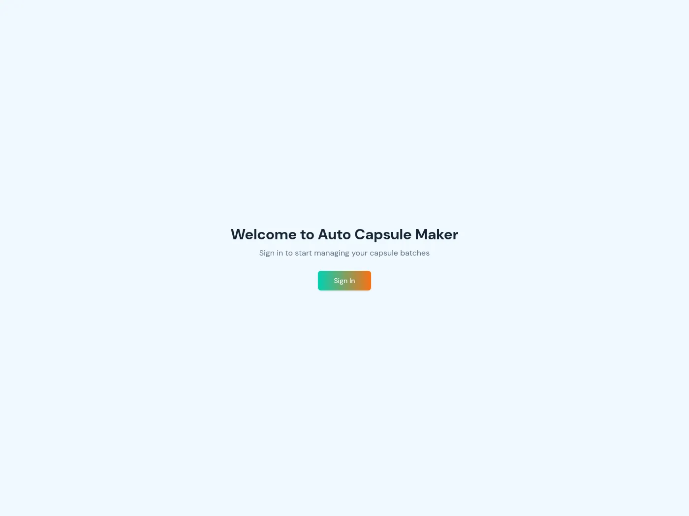 Auto Capsule Maker