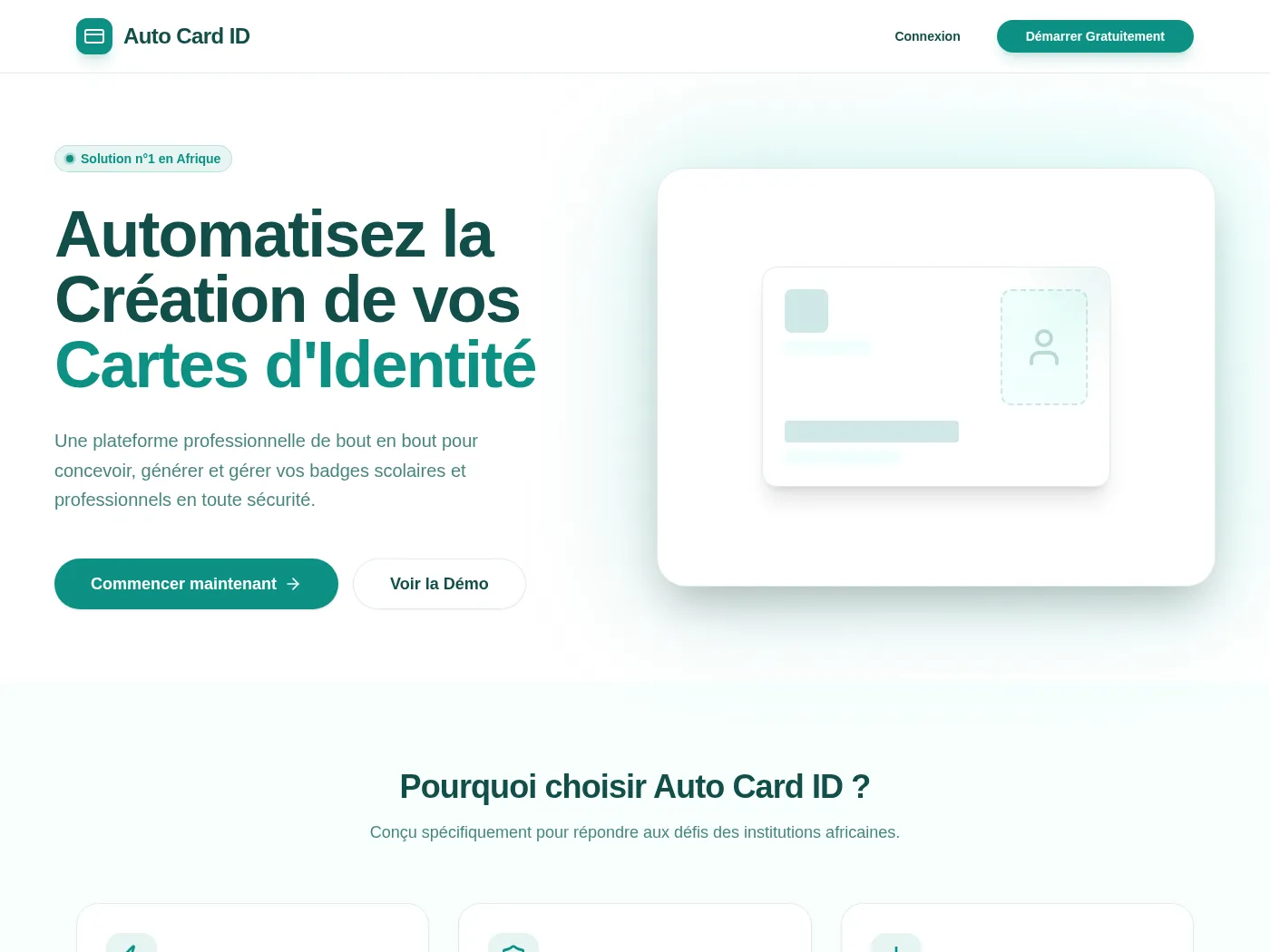 Auto Card ID Suite
