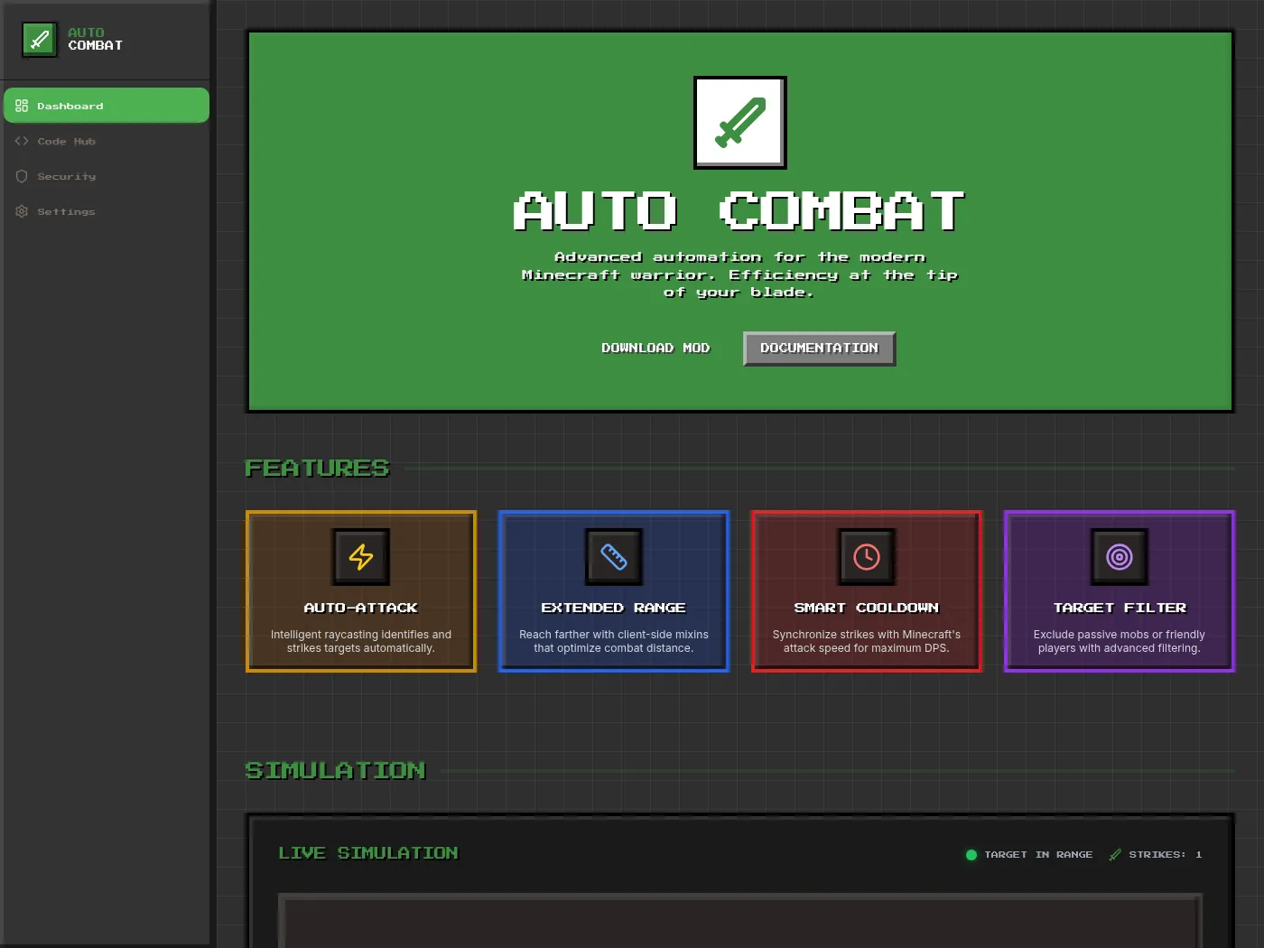 Auto Combat Mod