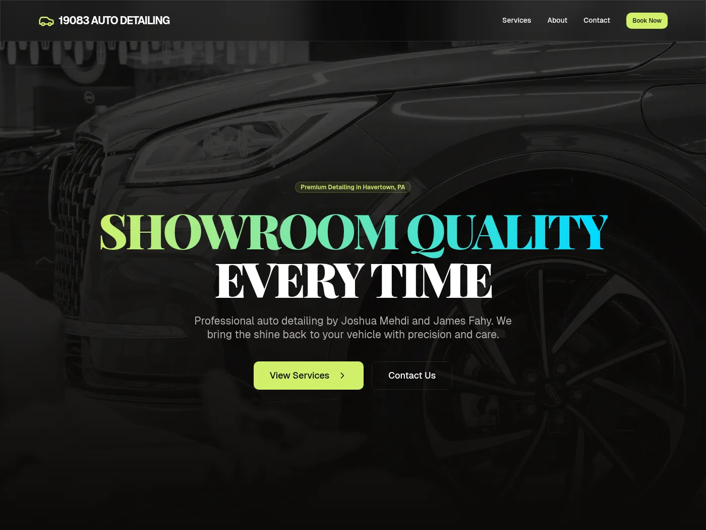 19083 Auto Detailing