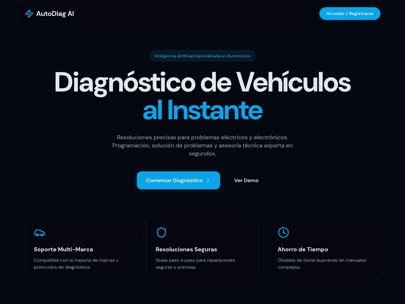 AutoDiag AI Assistant