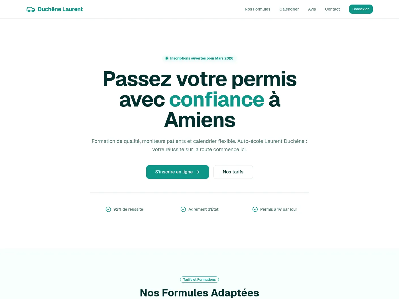 Auto Ecole Vitrine