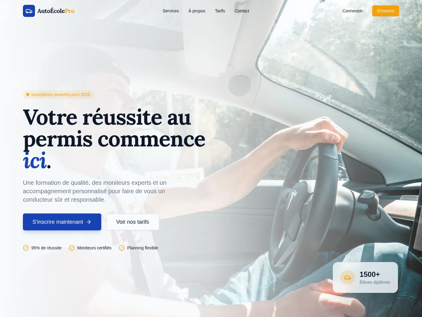 Auto École Web Portal