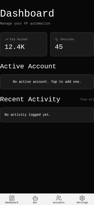 Auto FF Account Booster