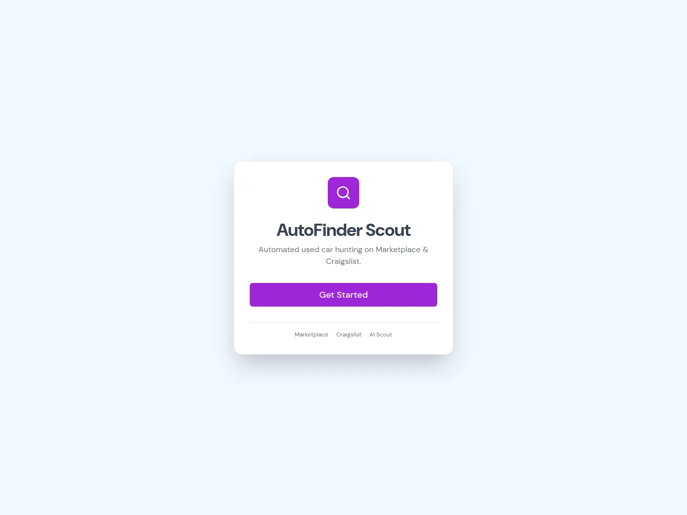 AutoFinder Scout