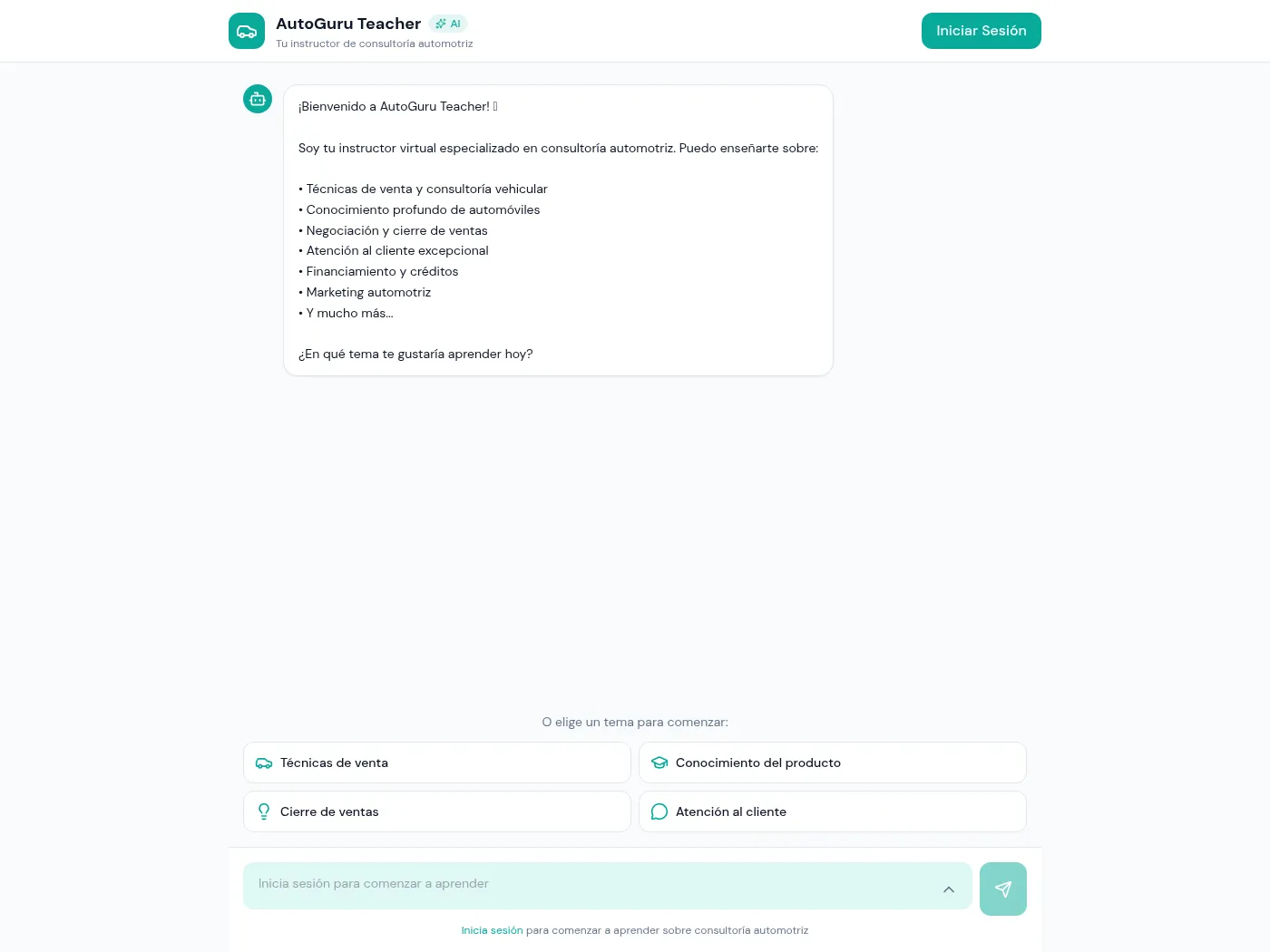 AutoGuru Teacher