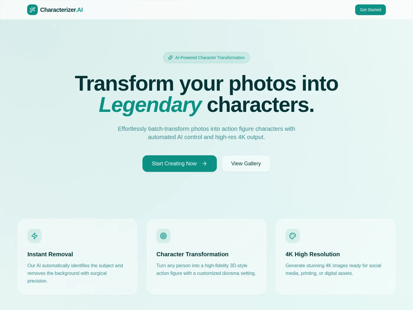 Auto Image Characterizer