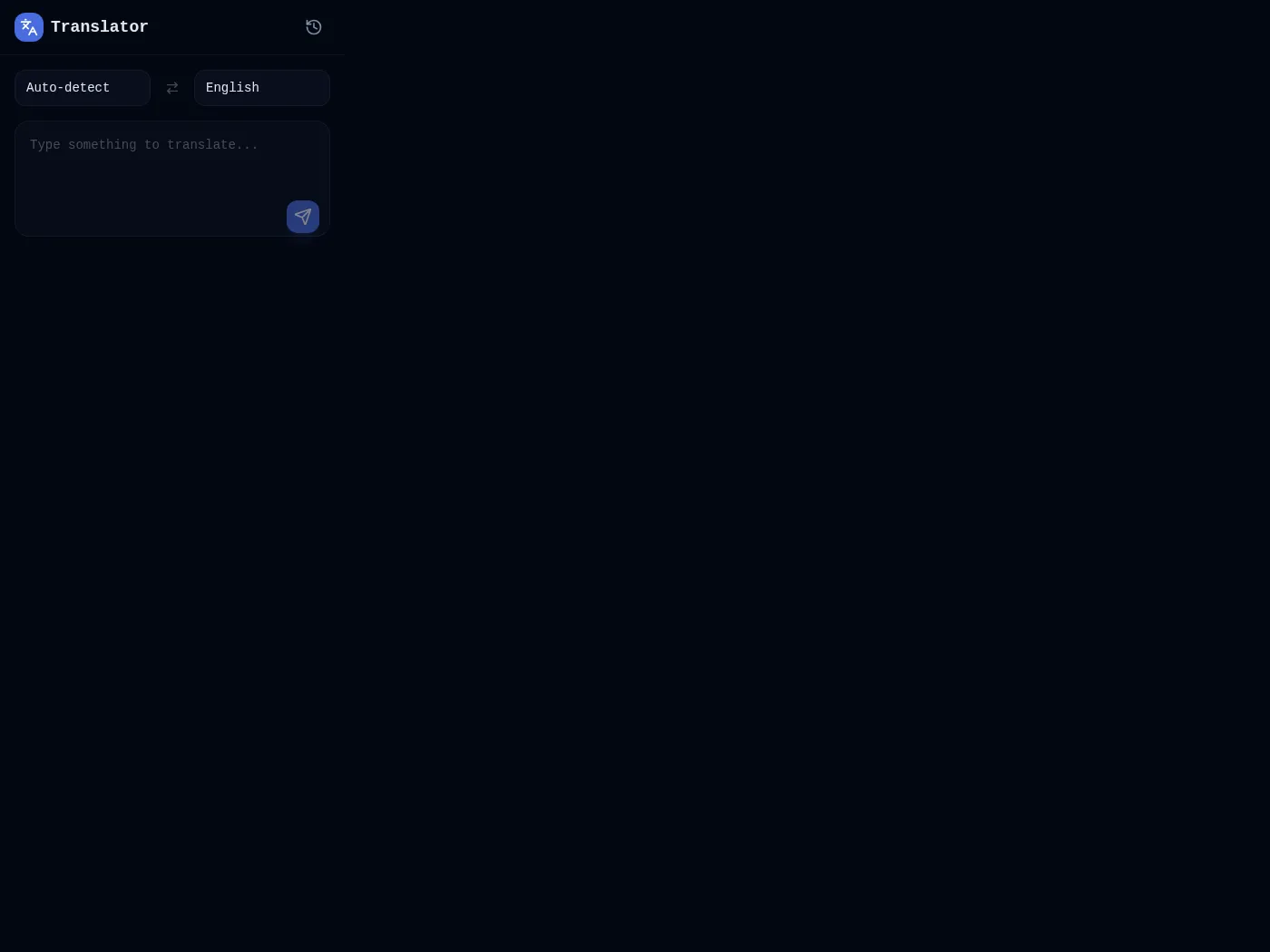 Instant Language Translator