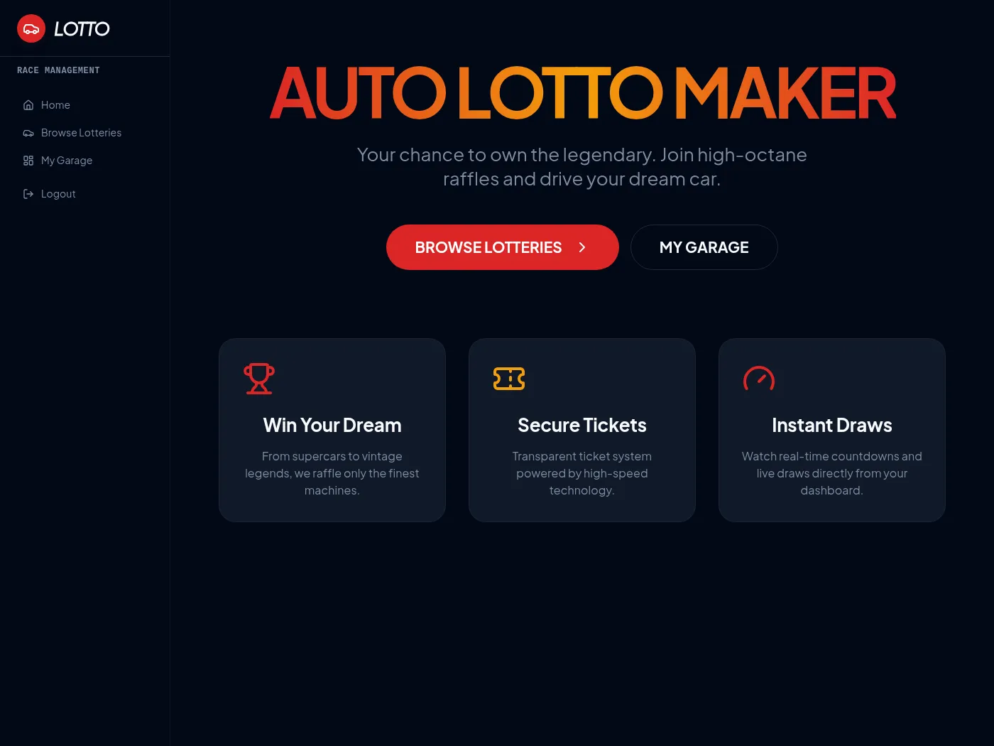 Auto Lotto Maker