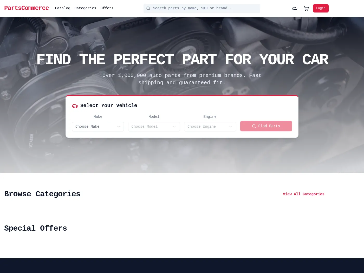 PartsCommerce Online