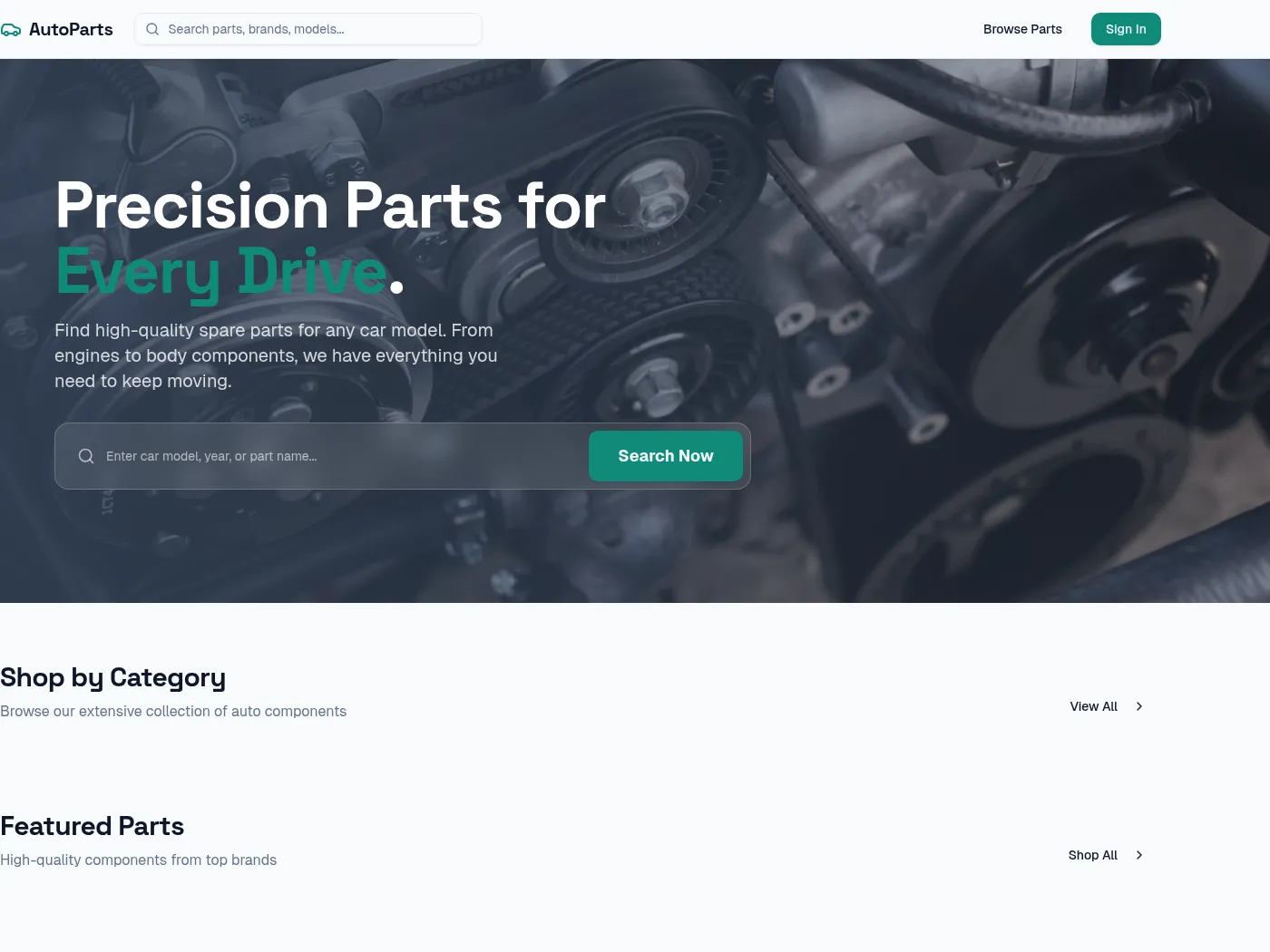 Auto Parts Marketplace