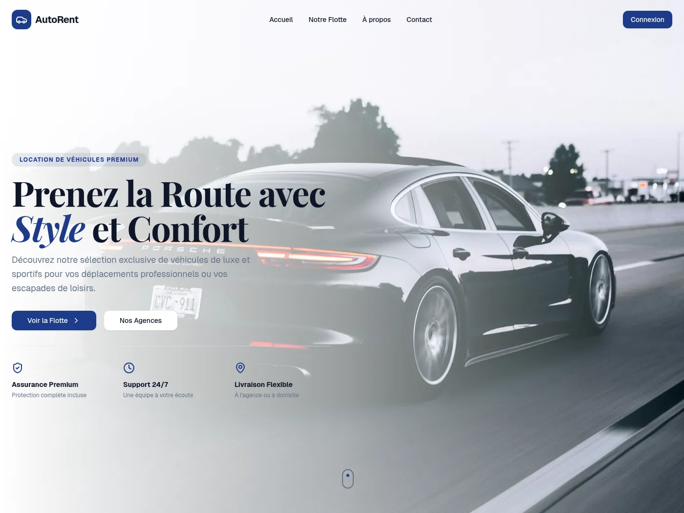 AutoRent Agency Site