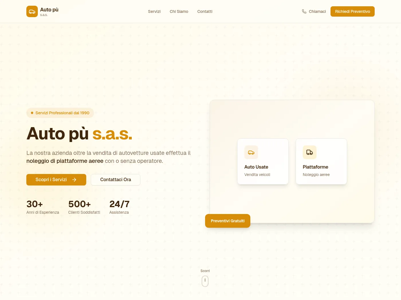 Auto pù Rentals Site
