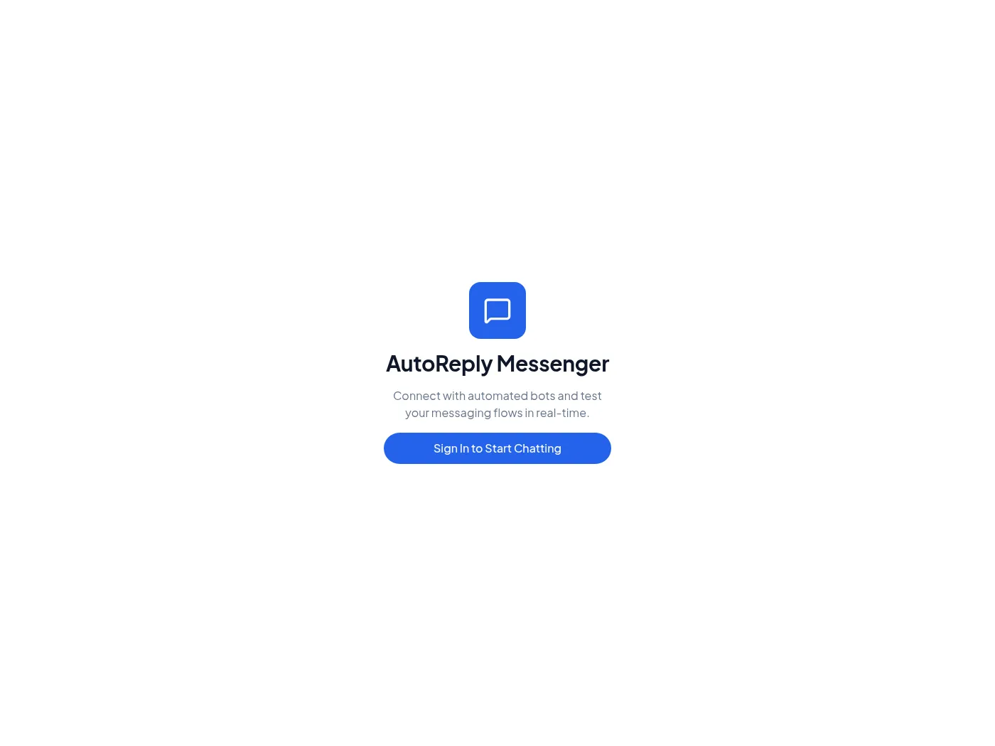 AutoReply Messenger