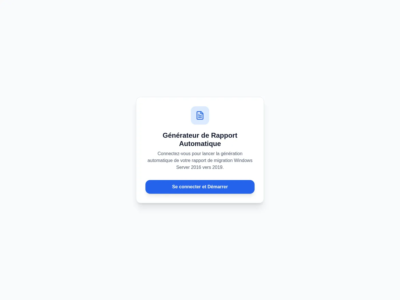 Auto Project Report Generator