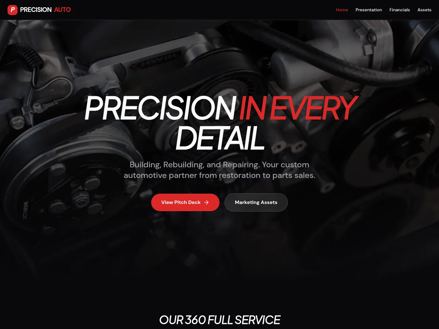AutoShop Web Presence