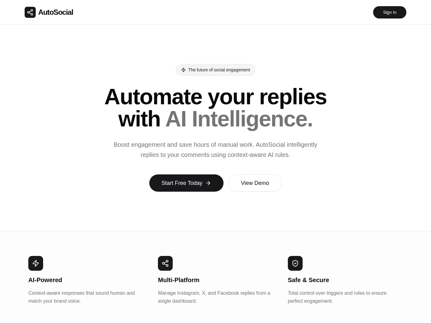 AutoSocial Reply Bot