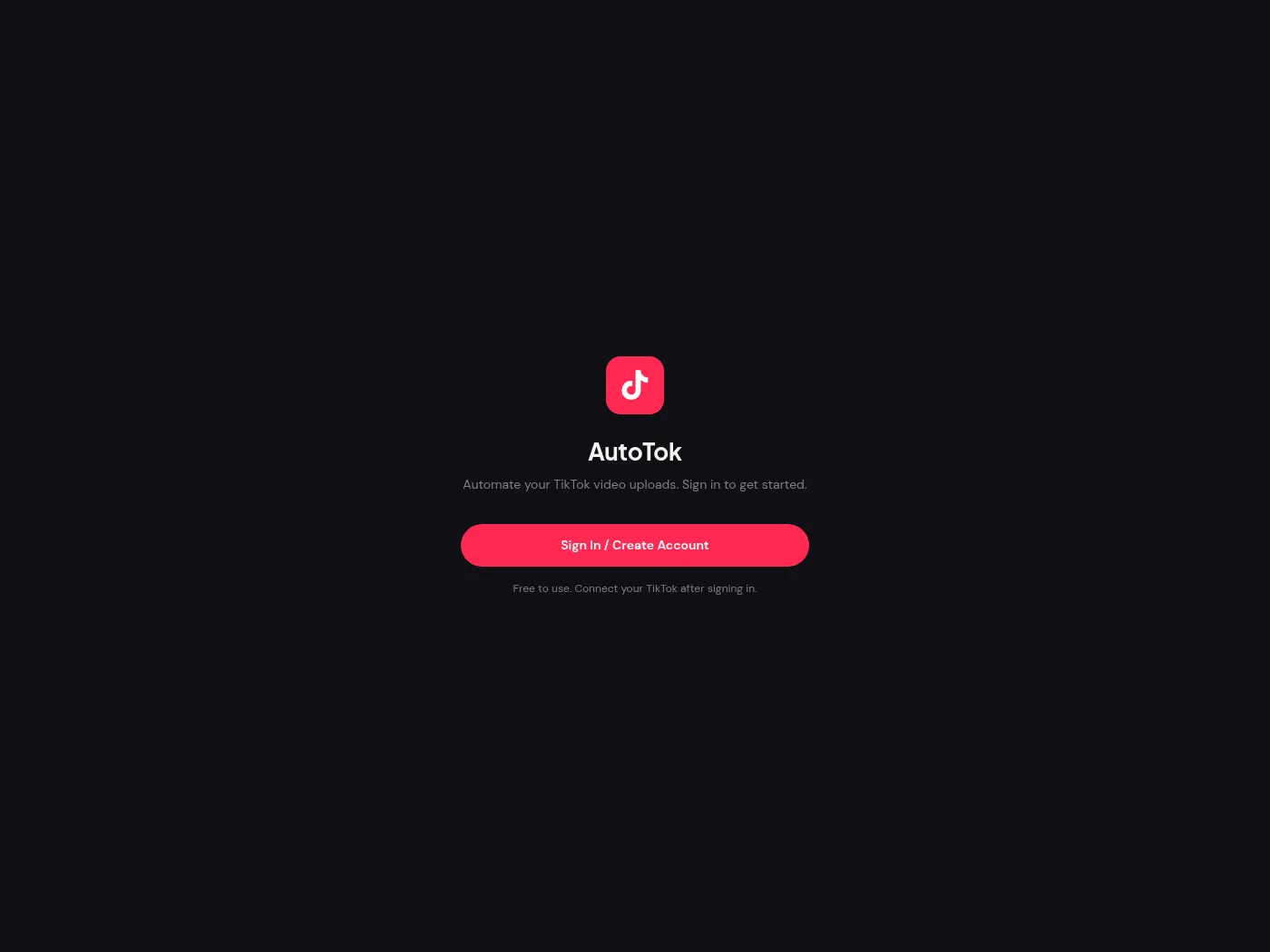 Auto TikTok Uploader