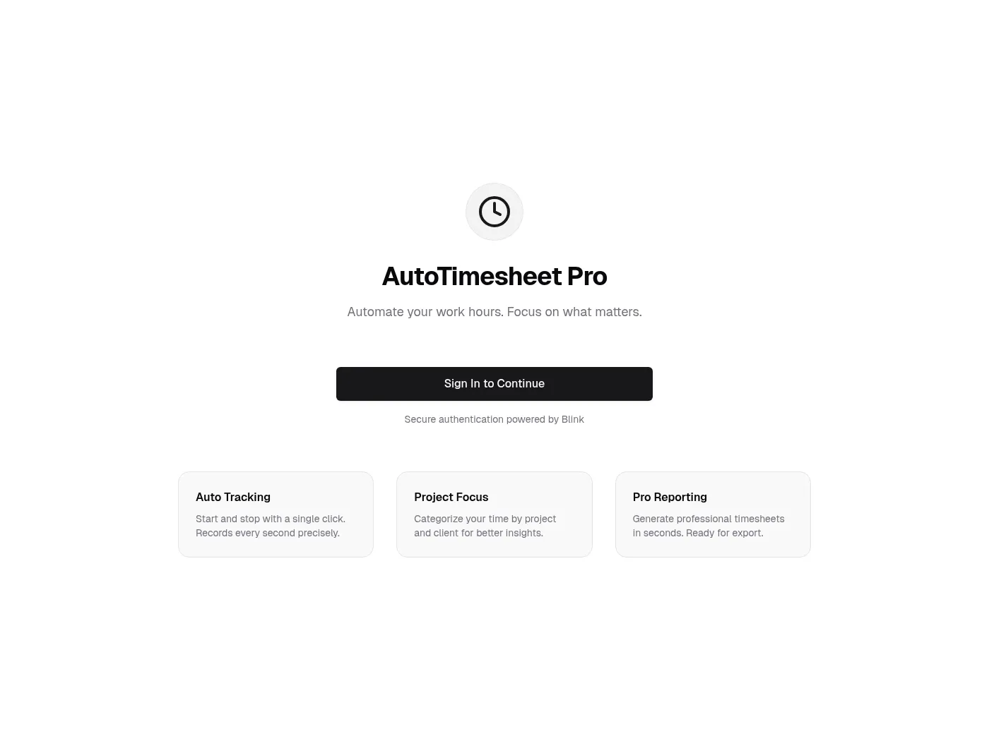 AutoTimesheet Pro