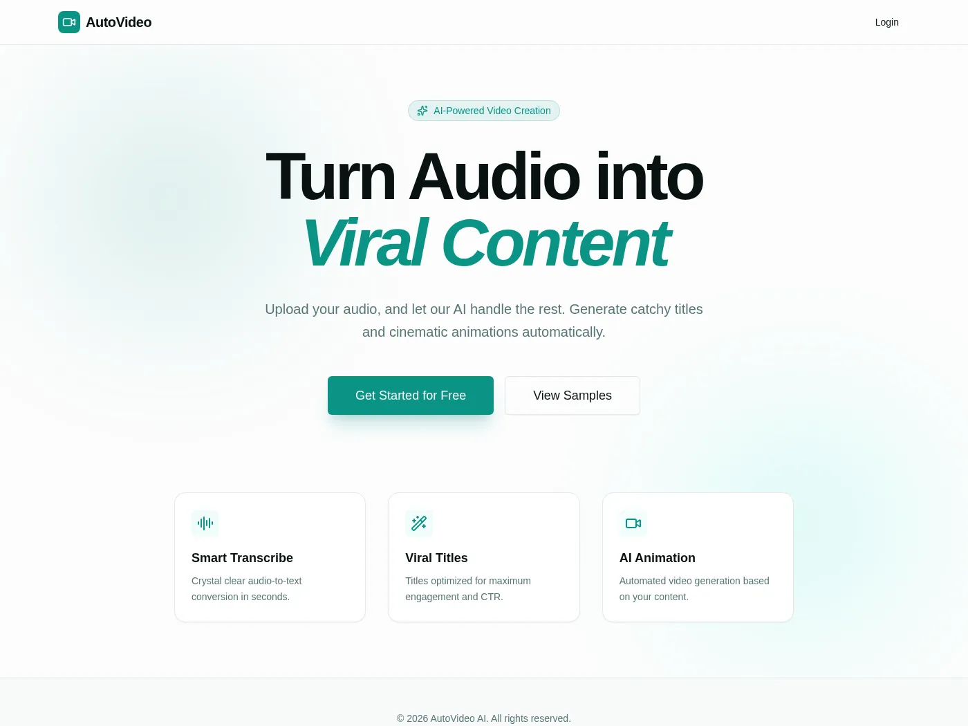 AutoVideo Title Maker