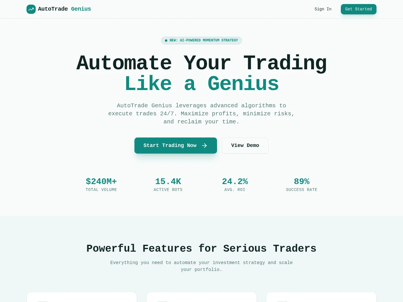 AutoTrade Genius