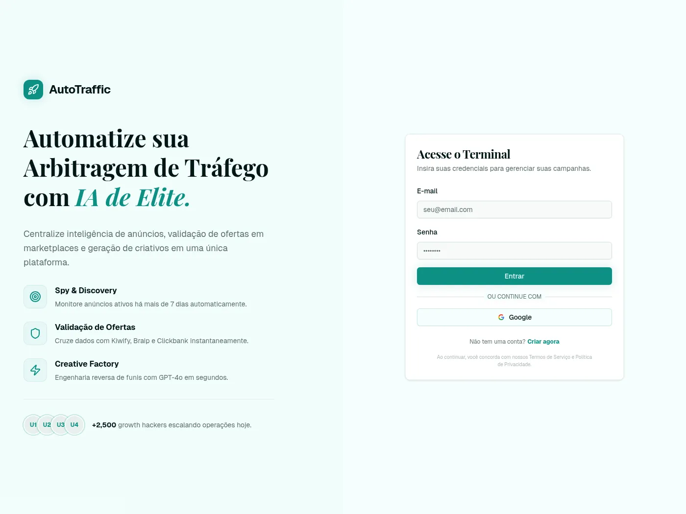 AutoTraffic Arbitrage Platform