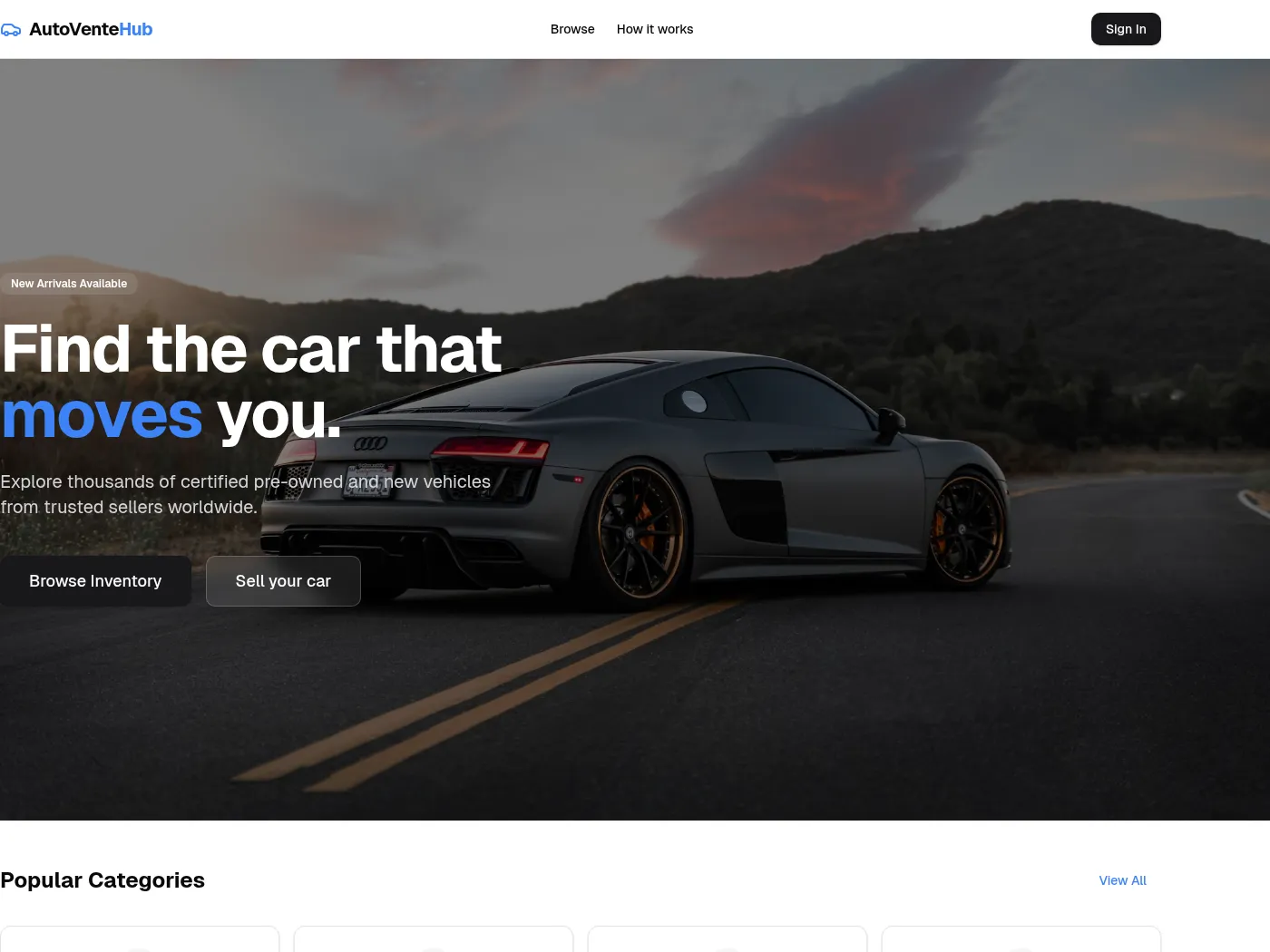 AutoVente Hub