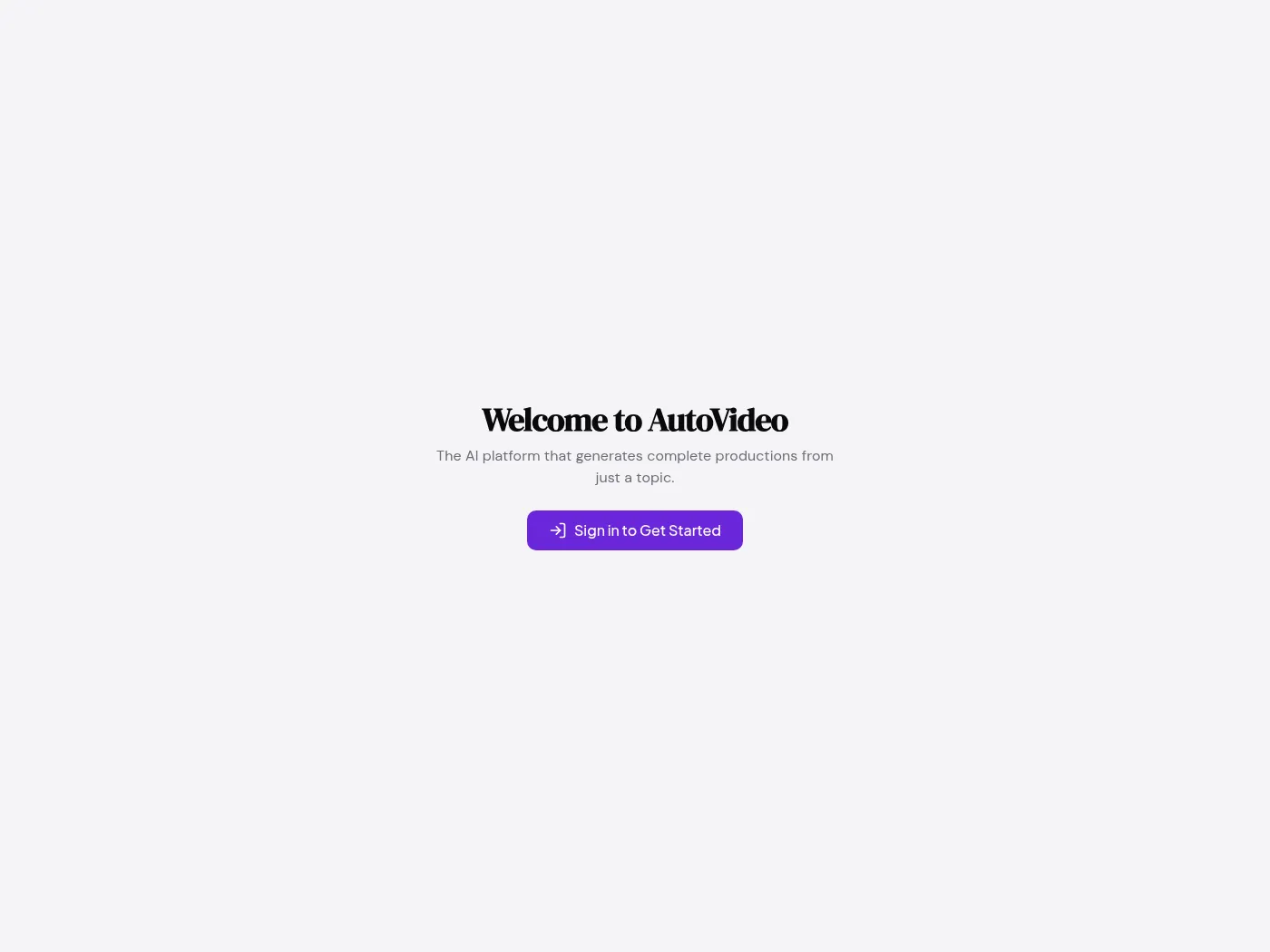 AutoVideo Creator