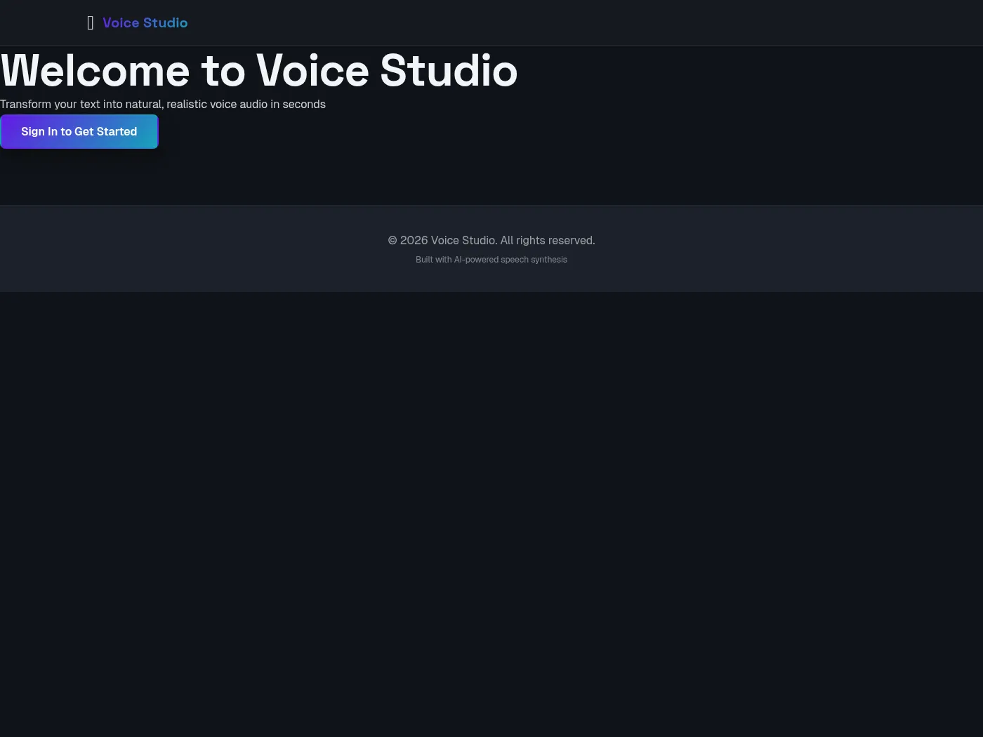 Auto Voice Generator