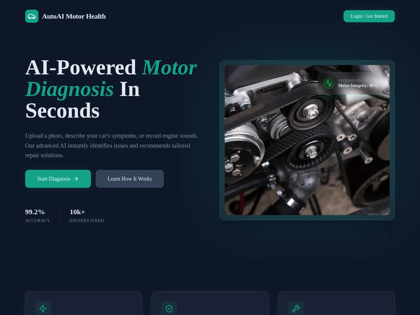 AutoAI Motor Health