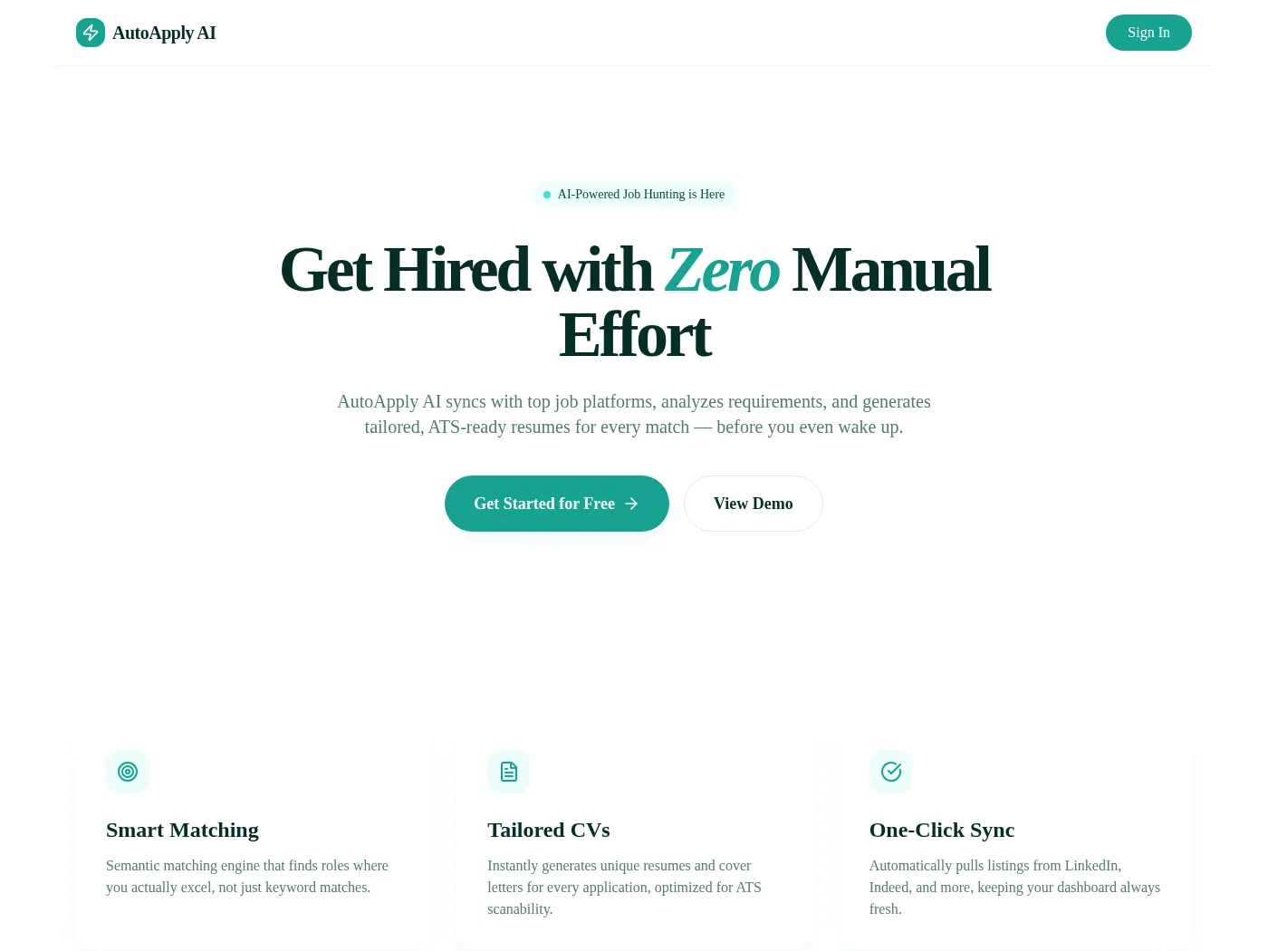 AutoApply AI Platform