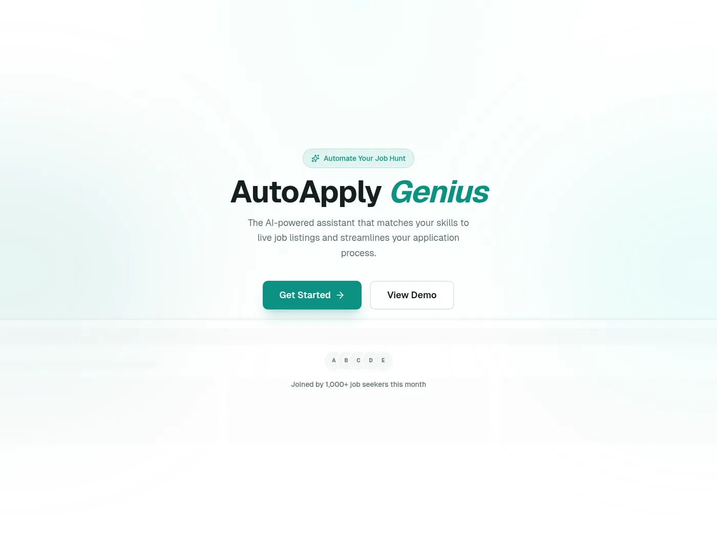 AutoApply Genius