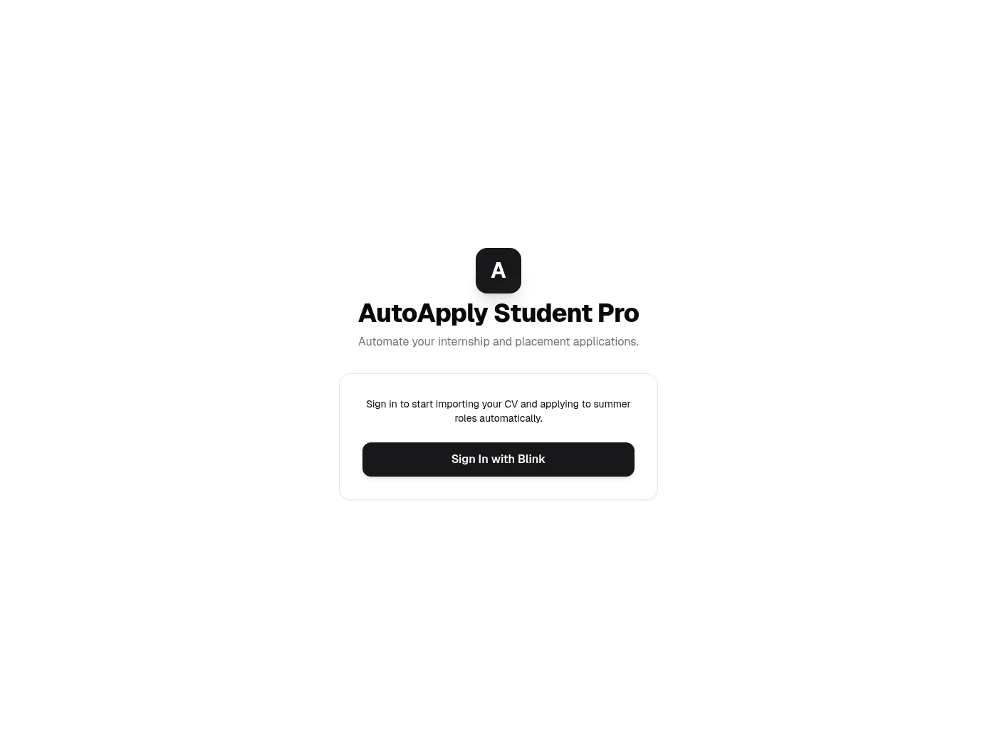 AutoApply Student Pro