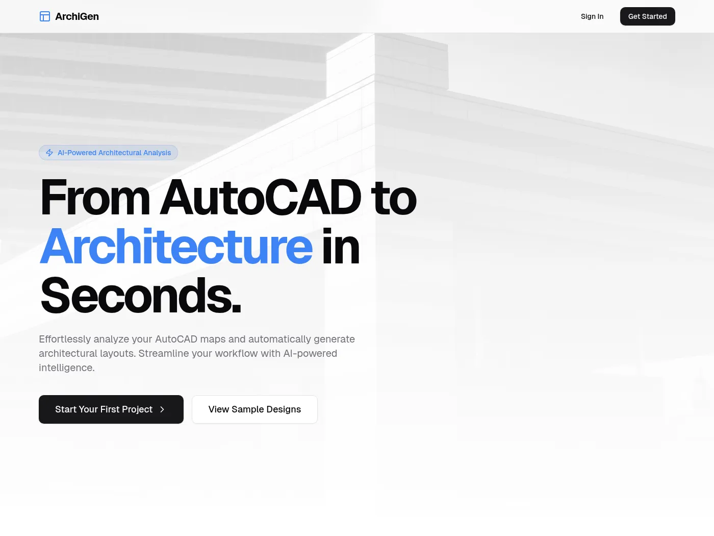 AutoCAD ArchiGen