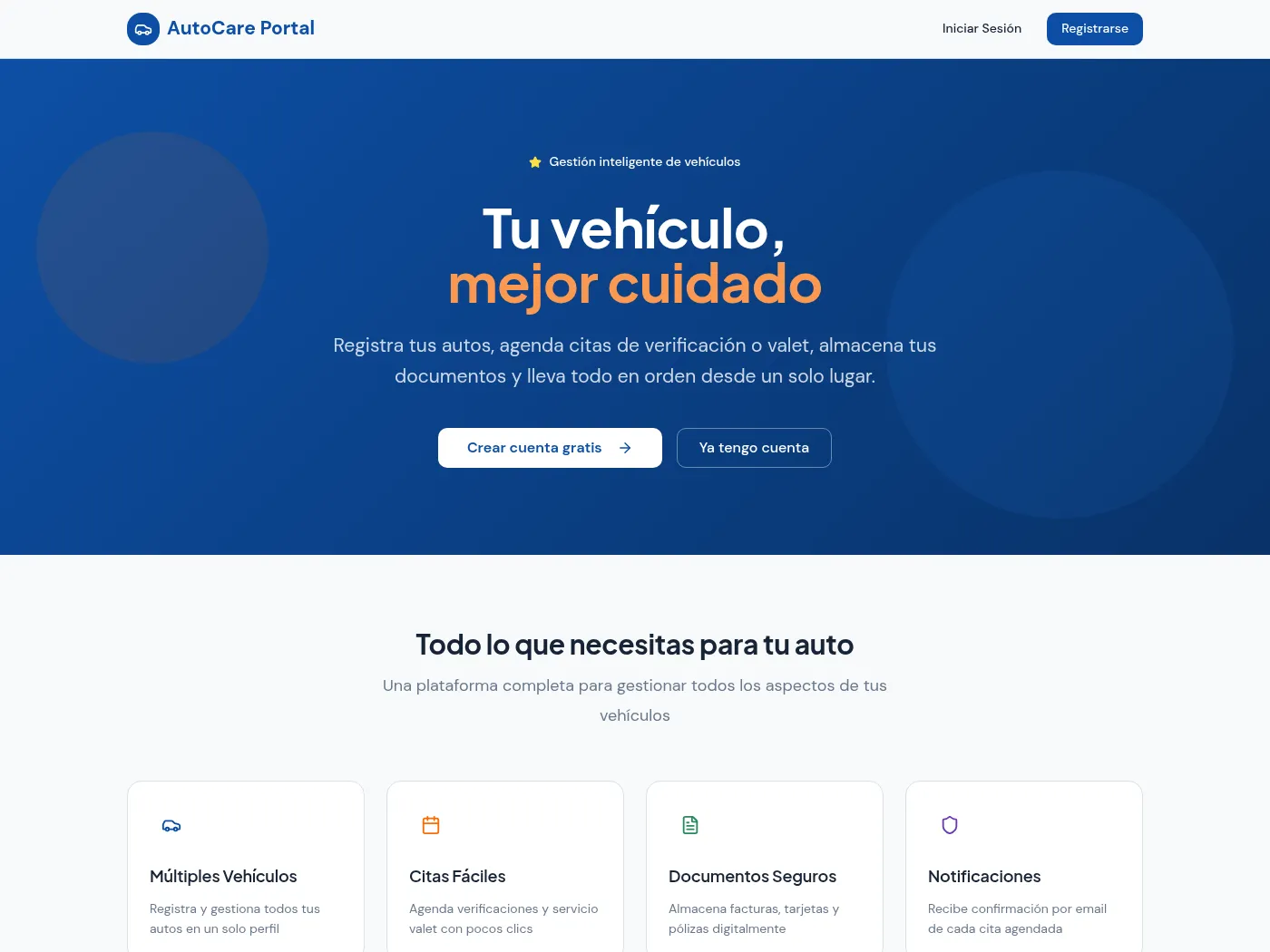AutoCare Portal
