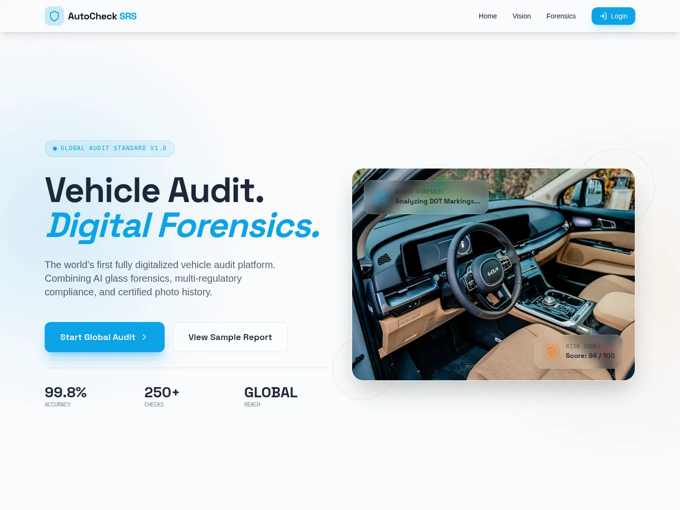 AutoCheck SRS Global
