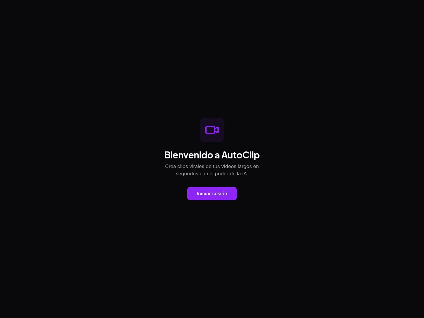 AutoClip Video Web