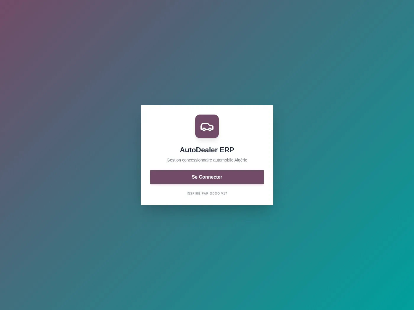 AutoDealer ERP Clone