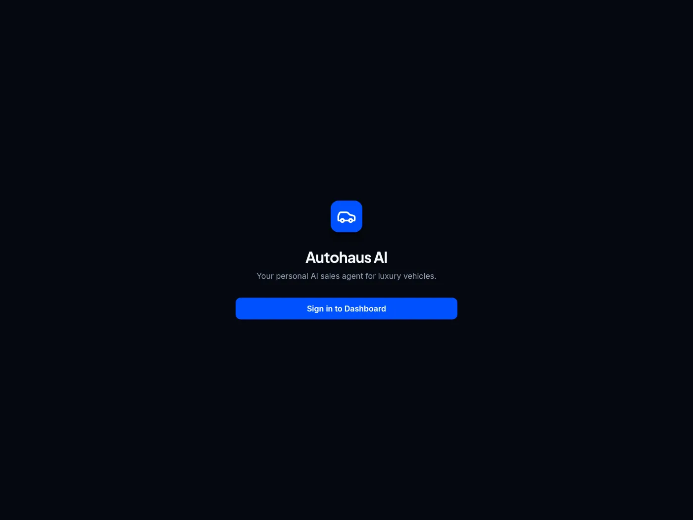 Autohaus AI Sales Agent