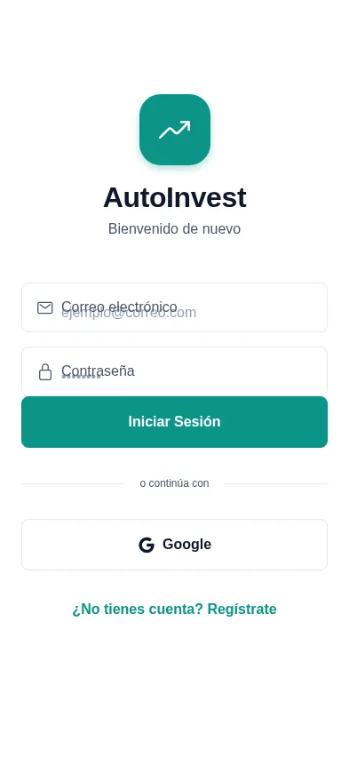 AutoInvest Móvil