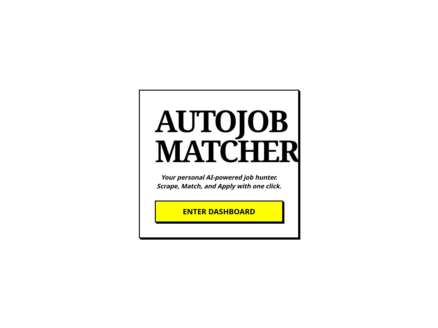 AutoJob Matcher