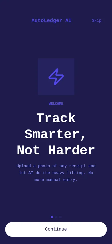 AutoLedger AI Tracker