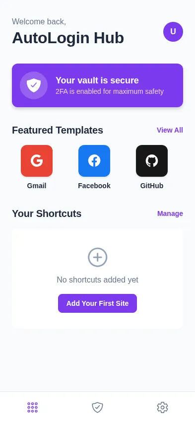 AutoLogin Hub