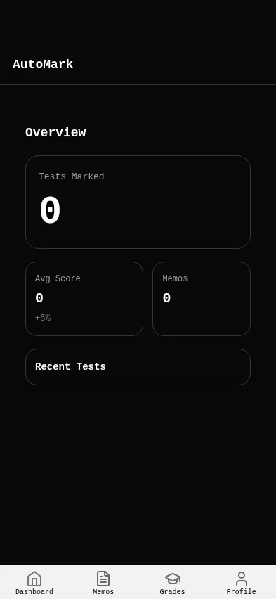AutoMark Teacher App